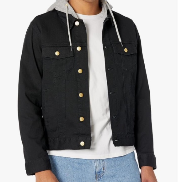 Lrg | Jackets & Coats | Lrg Mens Research Collection Hooded Denim ...